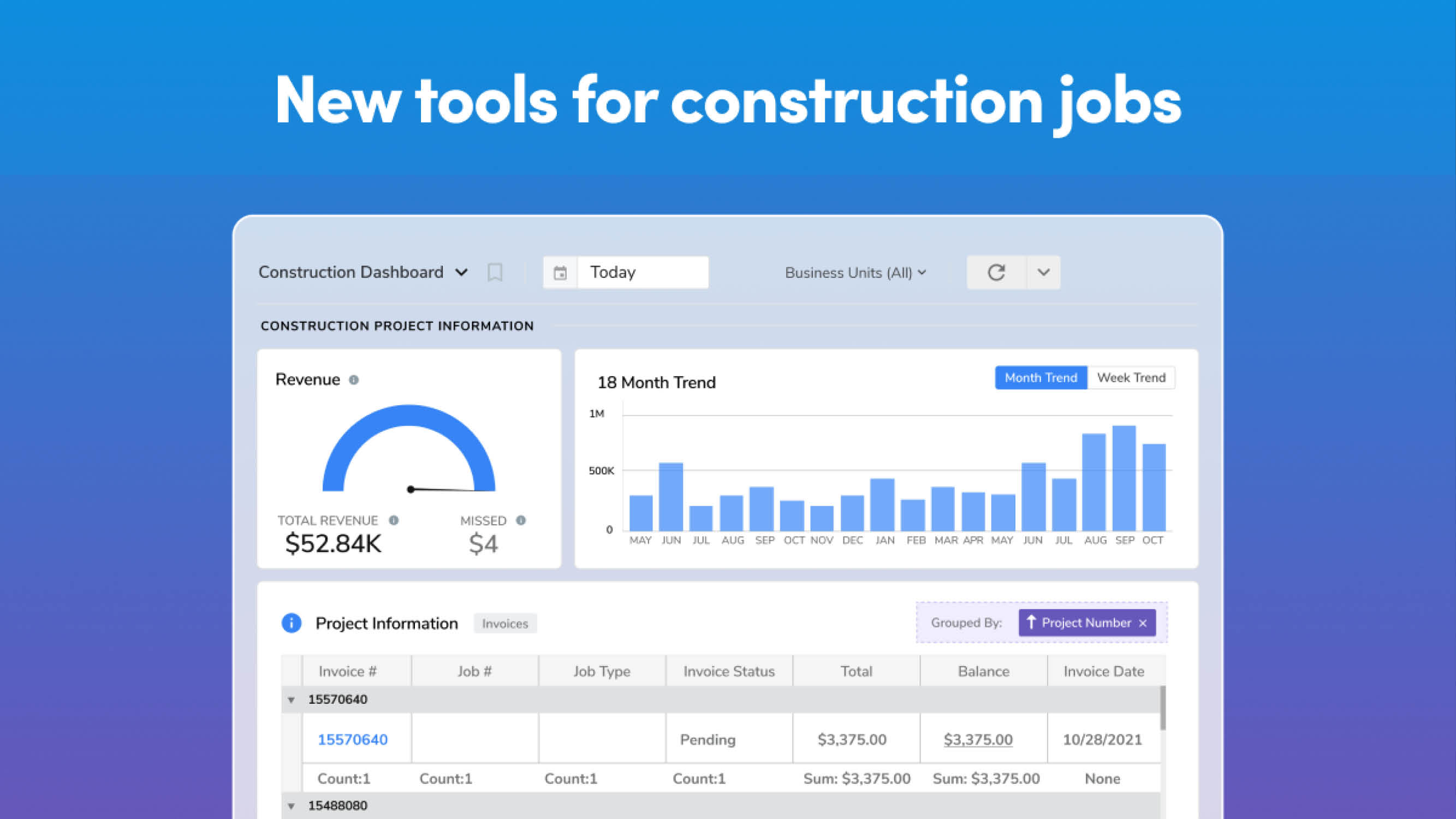 ServiceTitan Adds New Construction Capabilities