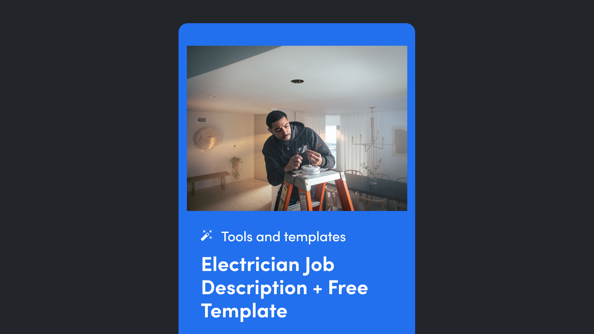Electrician Job Description