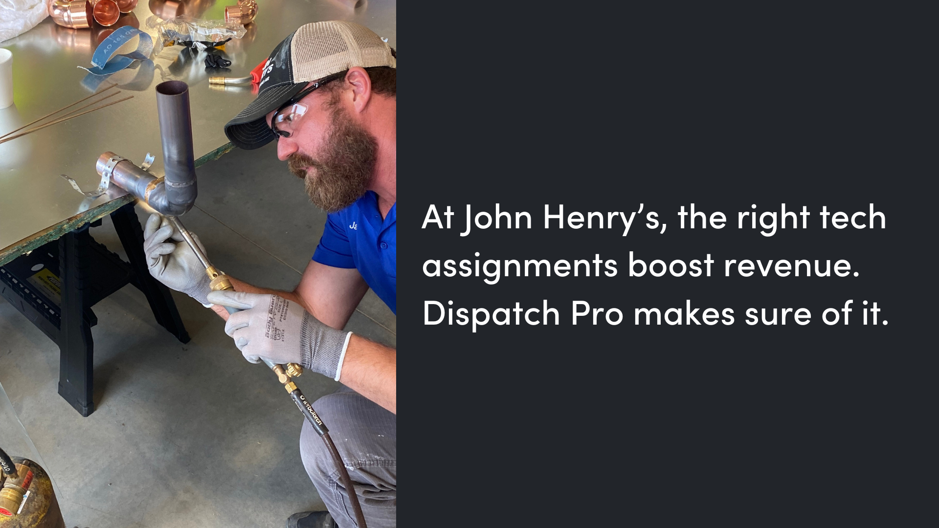 At John Henry’s, the right tech assignments boost revenue. Dispatch Pro makes sure of it.