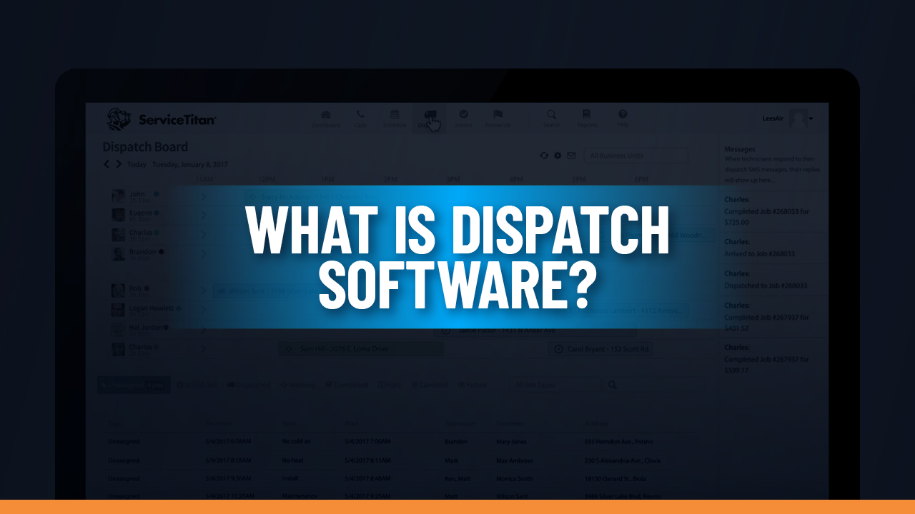 HVAC Dispatch Software | ServiceTitan