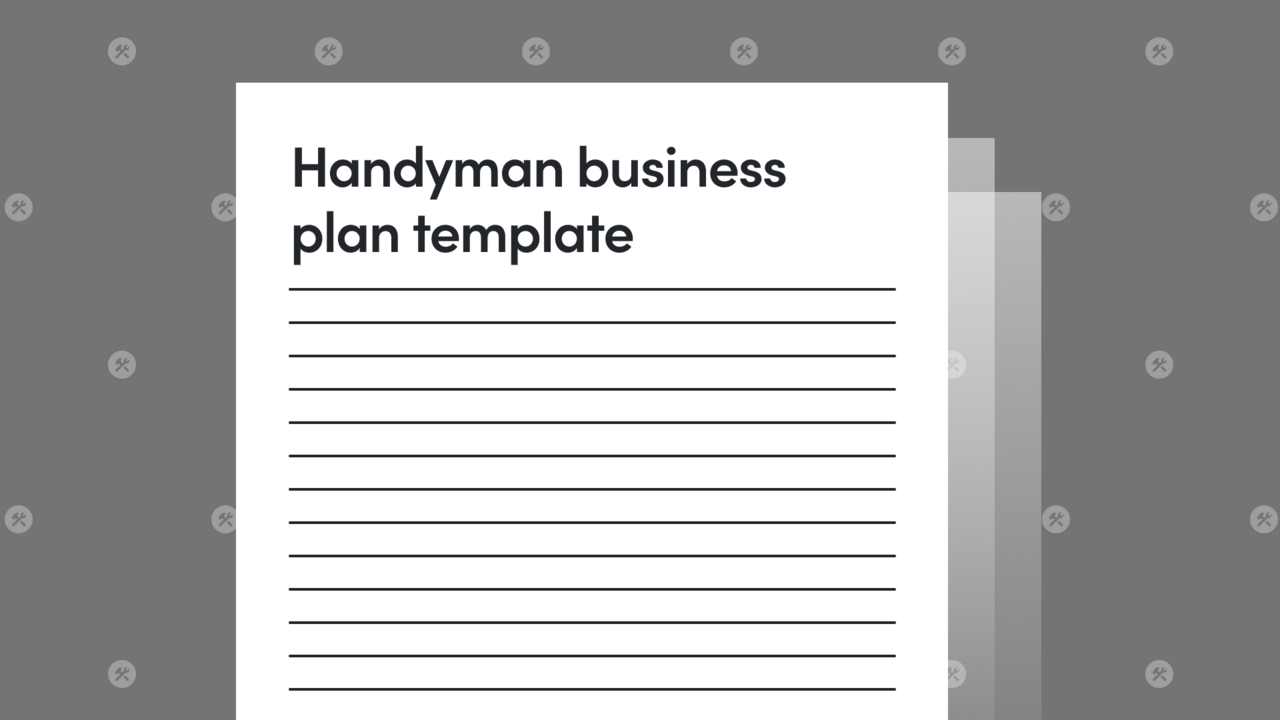 Handyman Business Plan Template [Free]