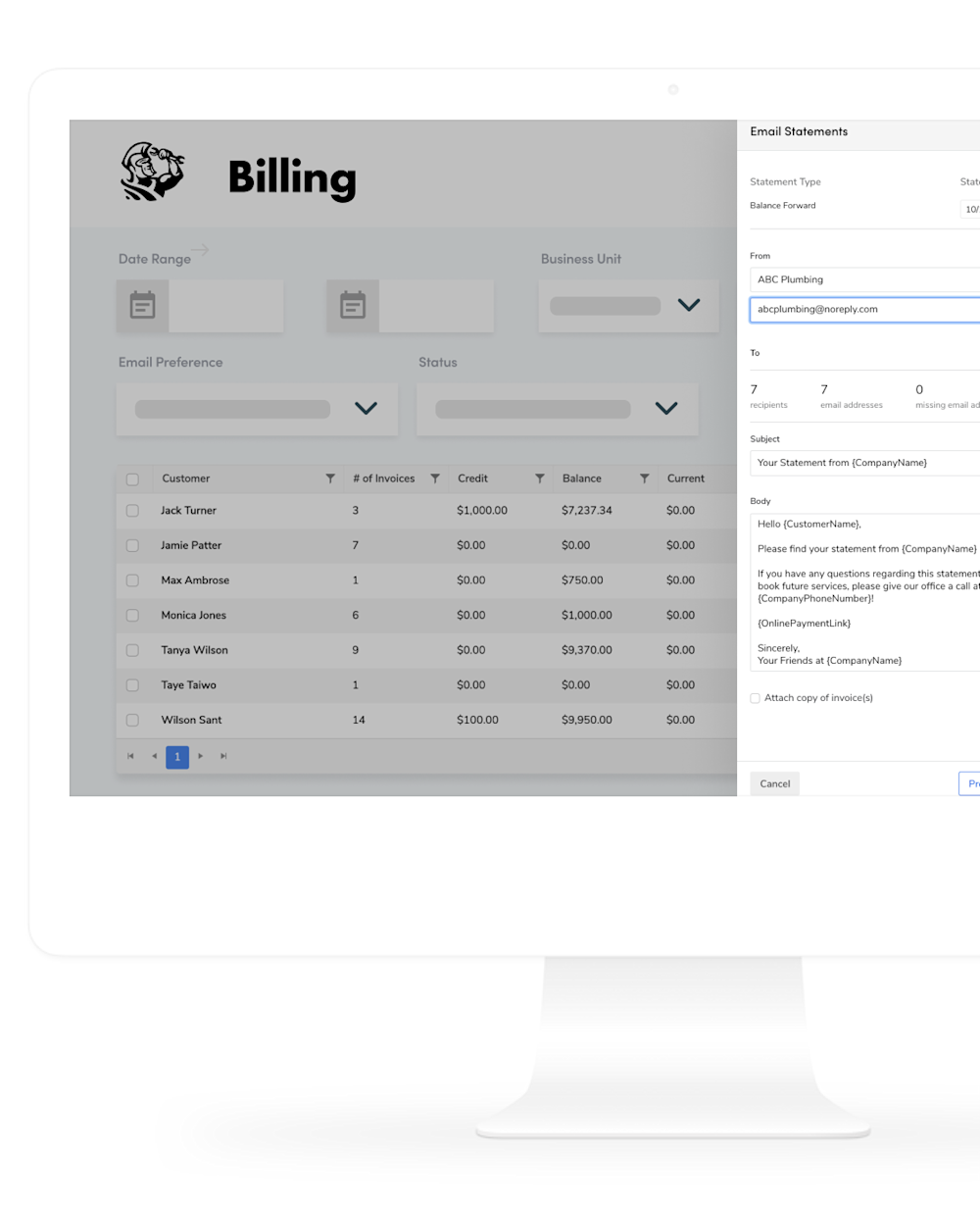 HVAC Billing Software | ServiceTitan
