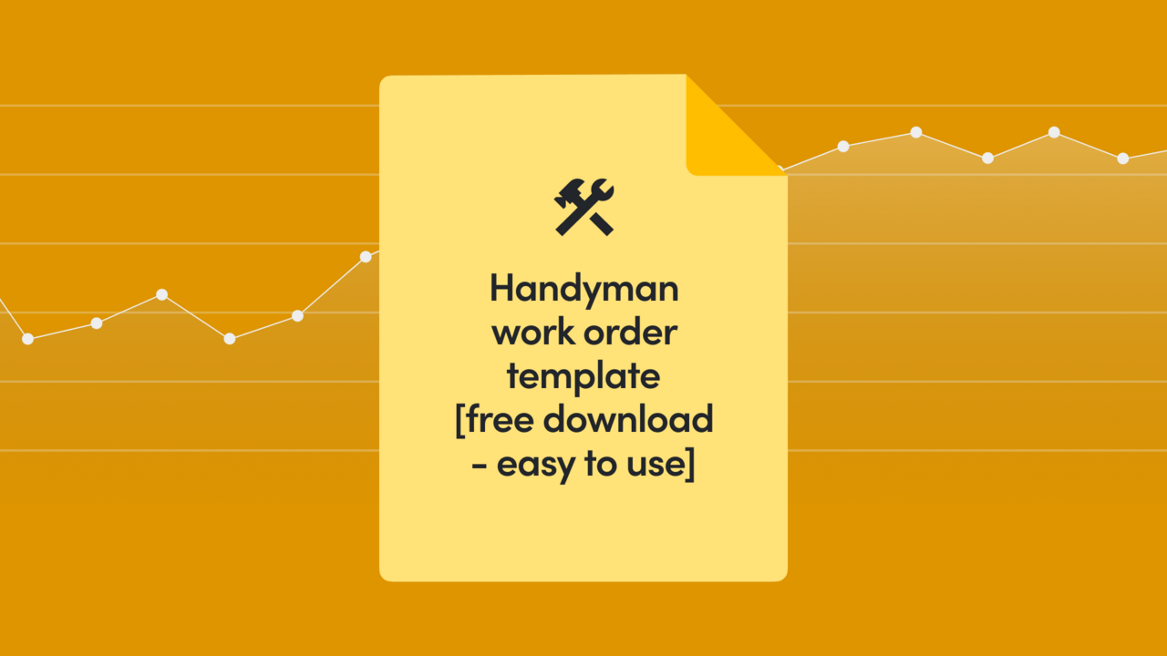Handyman Work Order Template [Free Download - Easy to Use]