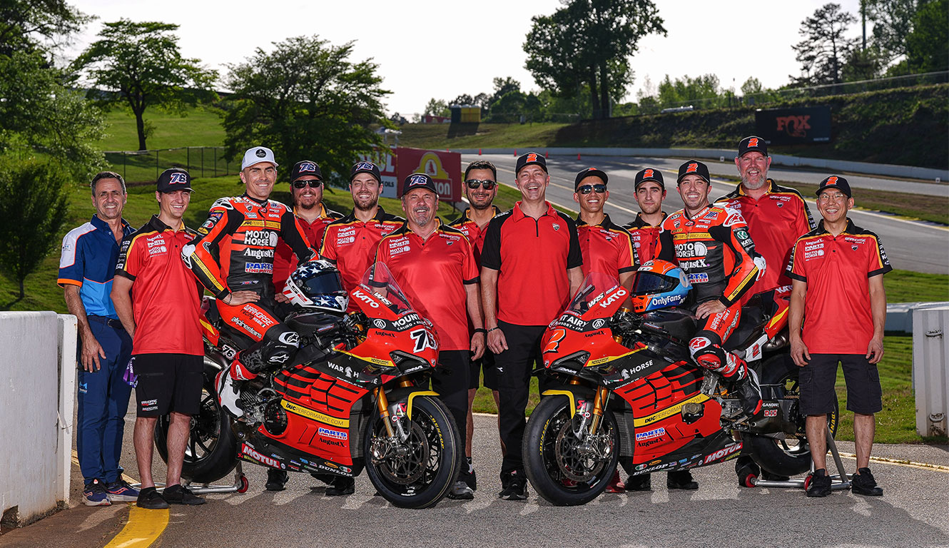 Josh Herrin de Warhorse HSBK Racing Ducati remporte la séance ...