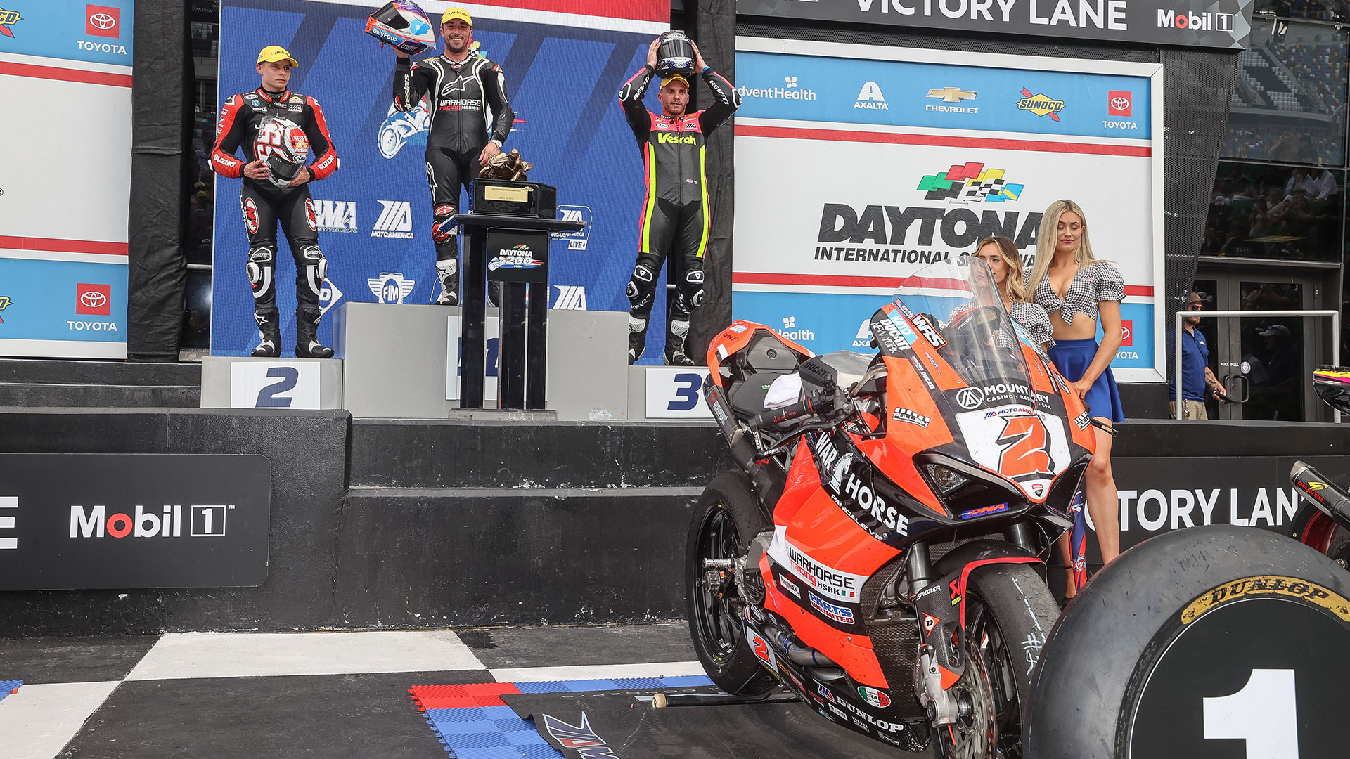 Josh Herrin and the Warhorse HSBK Racing Ducati Team Show Perfection ...