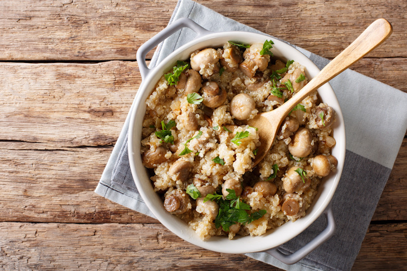 Quinoa Risotto Recipe: How to Make Mushroom Quinoa Risotto - 2025 ...
