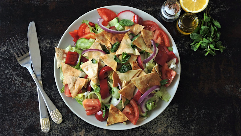 How to Make Fattoush: Classic Fattoush Pita Salad Recipe - 2025 ...