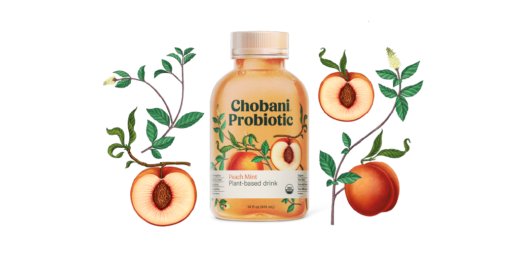 Chobani® Probiotic | Peach Mint | Chobani®