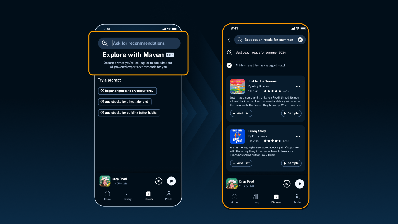 With Maven, Audible Offers First AI-Powered Search for Audiobooks ...