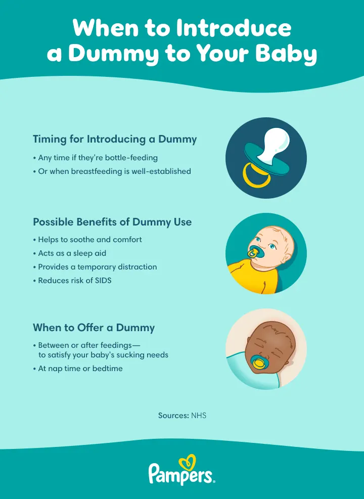 When and How to Introduce Dummies for Newborns | Pampers UK