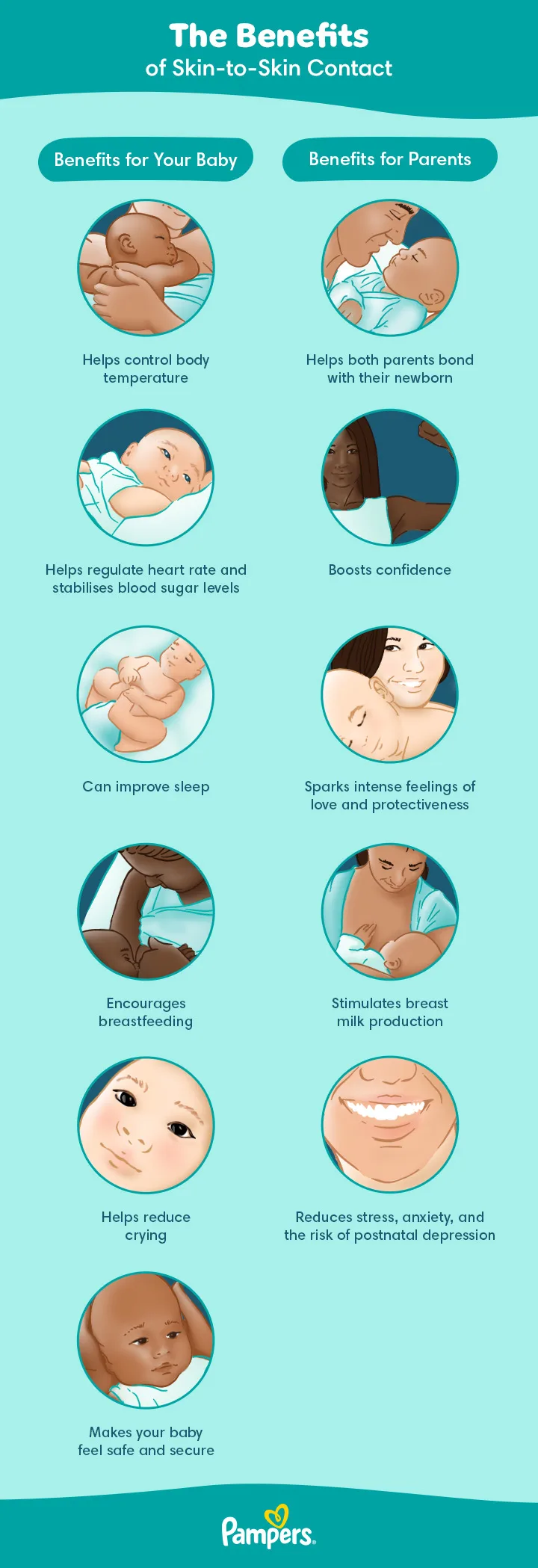 Skin-To-Skin Contact Benefits | Pampers UK