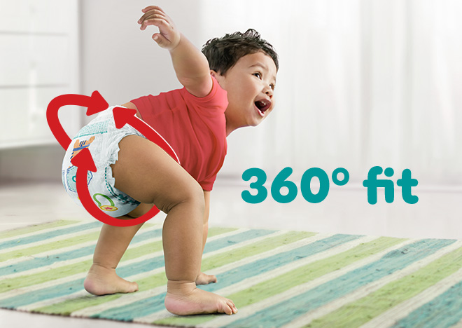 Pampers® Baby-Dry™ Nappy Pants | Pampers UK