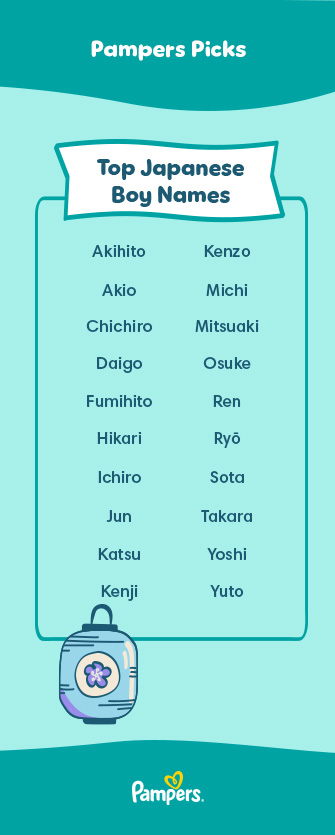 Top 200 Japanese Boy Names and Their Meanings Pampers UK