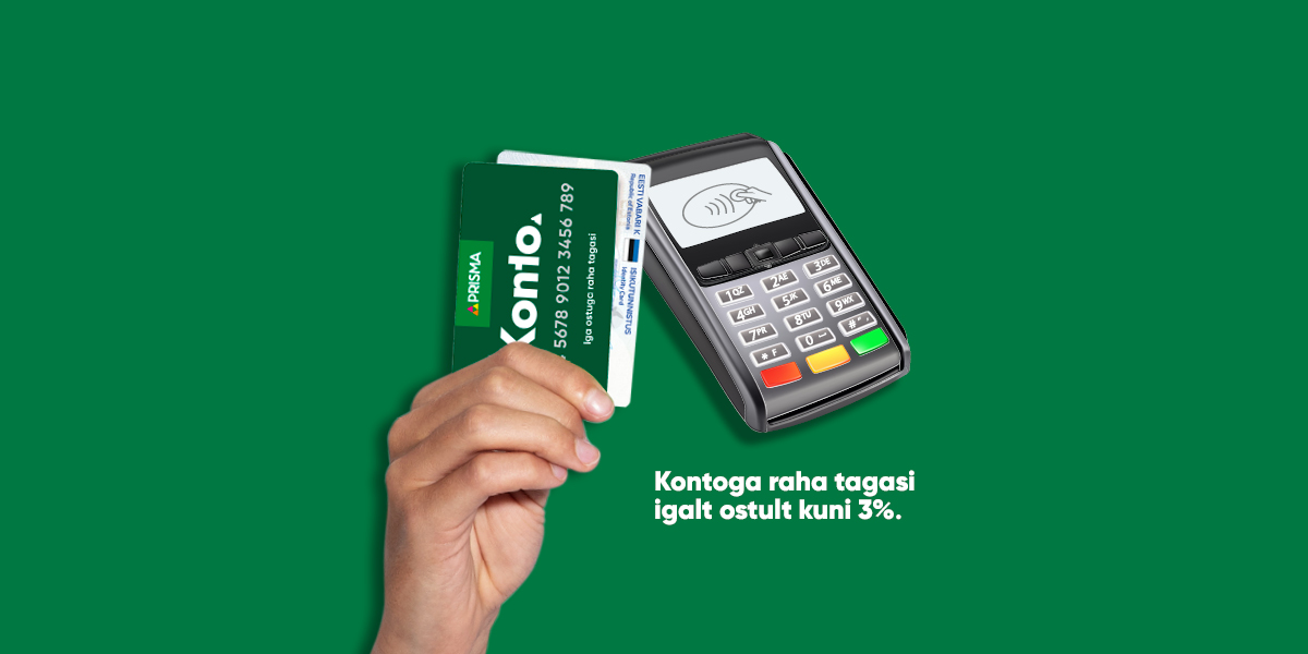 Konto teenuse kirjeldus | Prisma Eesti | E-toidupood