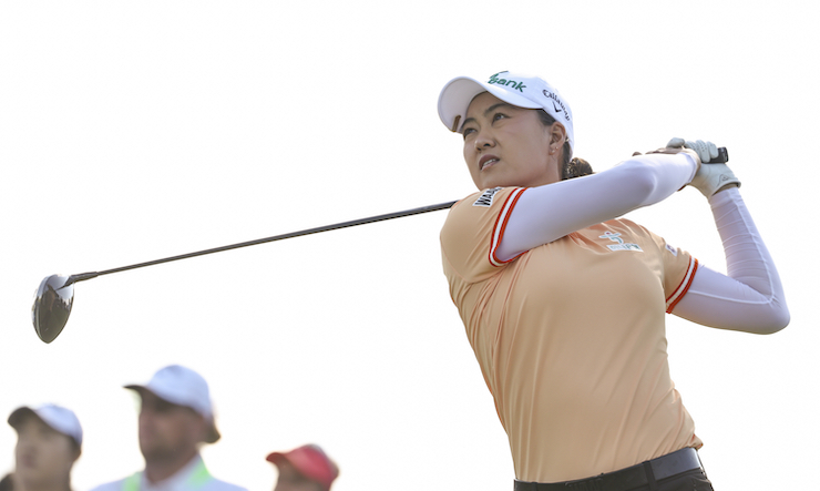 Minjee Lee tied for the lead at US Women's Open