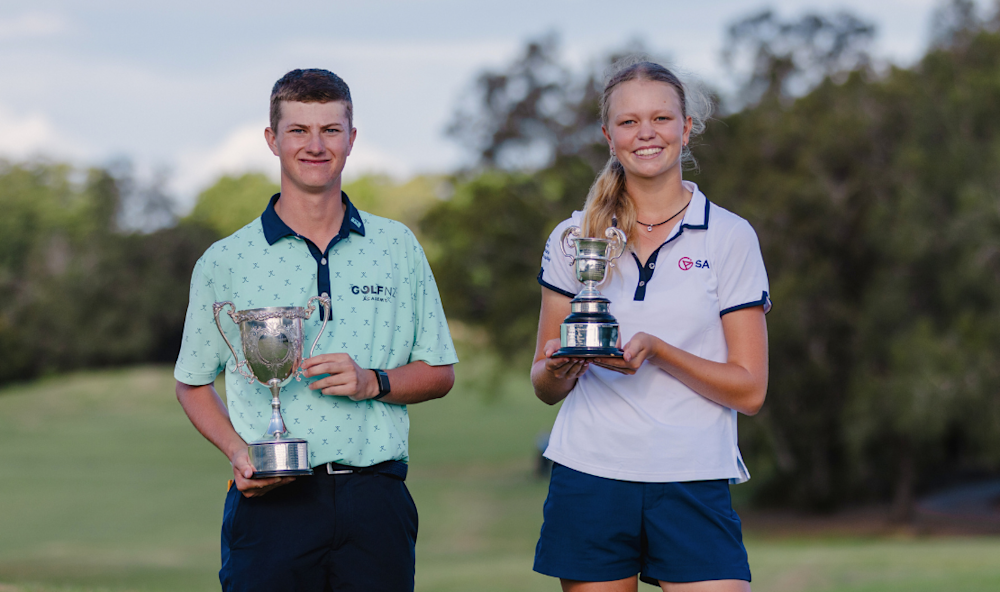 Raegan Denton and Cooper Moore win Australian Junior championships