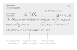 Where To Find Account Number On A Cheque