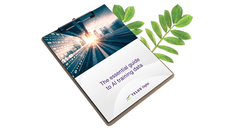 The Essential Guide to AI Training Data | TELUS Digital
