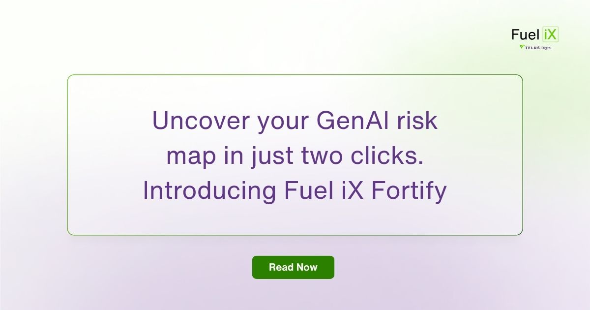 Fuel iX Fortify: Automated GenAI Safety & Security Testing | TELUS Digital