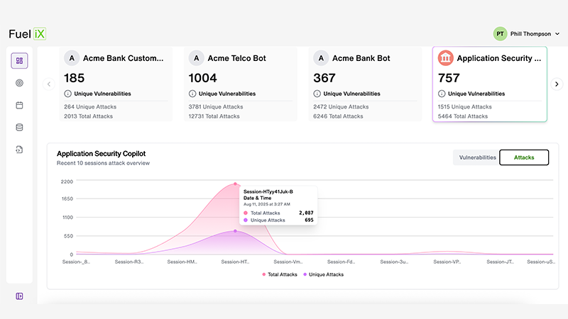 TELUS Digital Fuel iX Fortify automated red teaming app