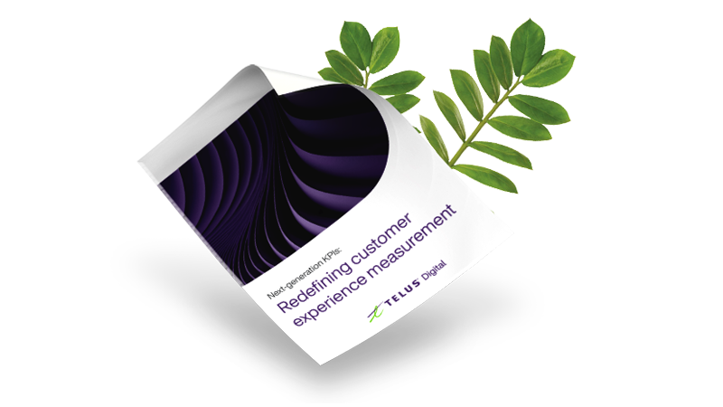 Next-gen KPIs: Redefining customer experience measurement | TELUS Digital