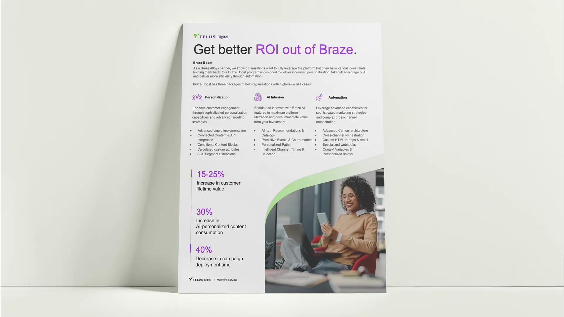 Drive better ROI with Braze Boost | TELUS Digital