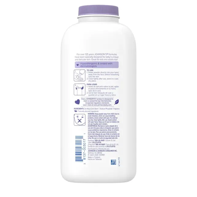 Discontinued Lavender Powder | Johnson’s®