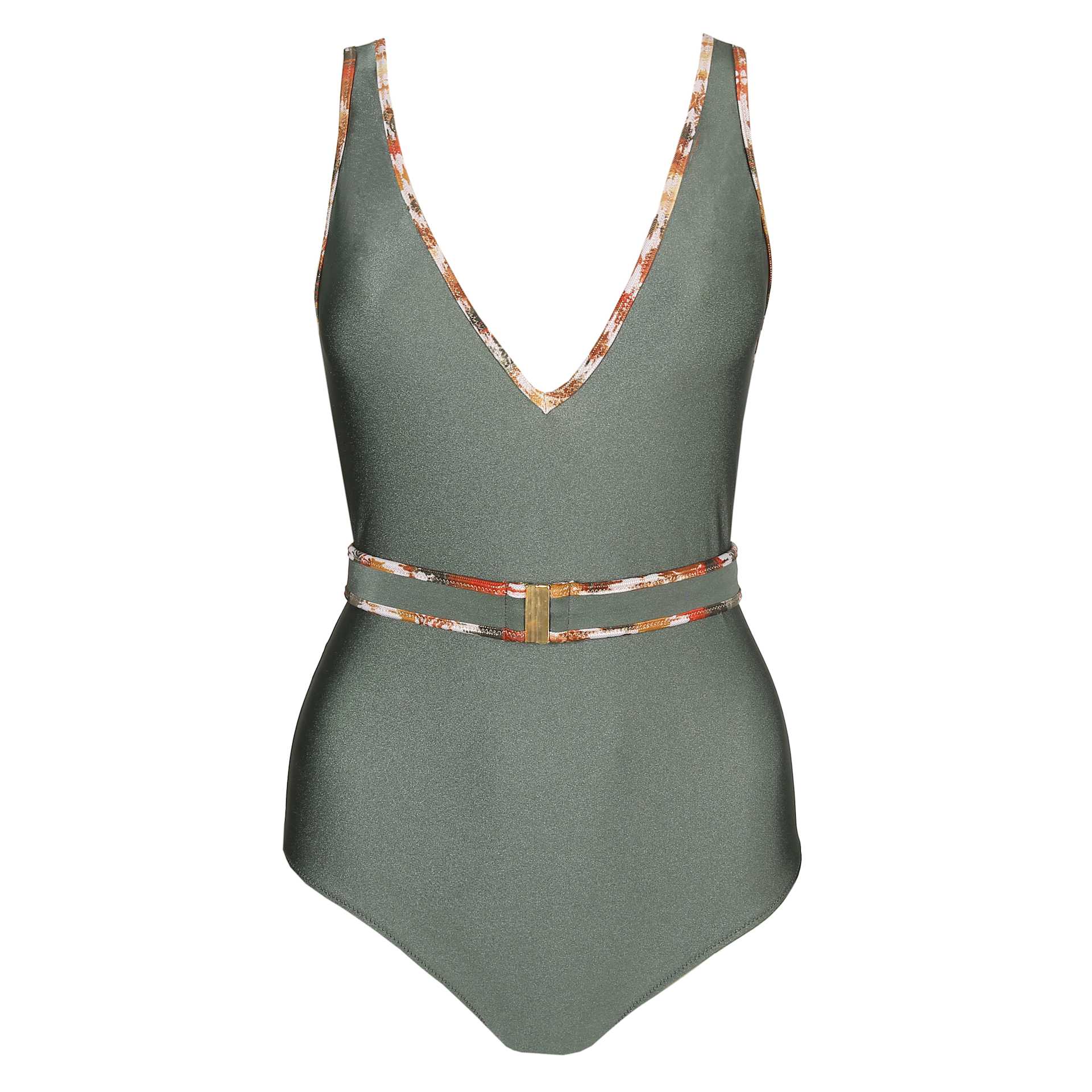 Marie Jo Swim CRETE Inca Gold plunge swimsuit wireless | Marie Jo ...