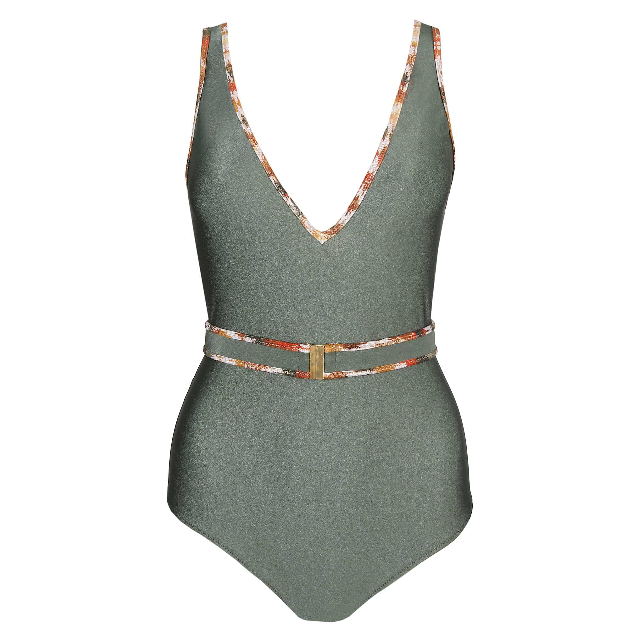 Marie Jo Swim CRETE Inca Gold plunge swimsuit wireless | Marie Jo ...
