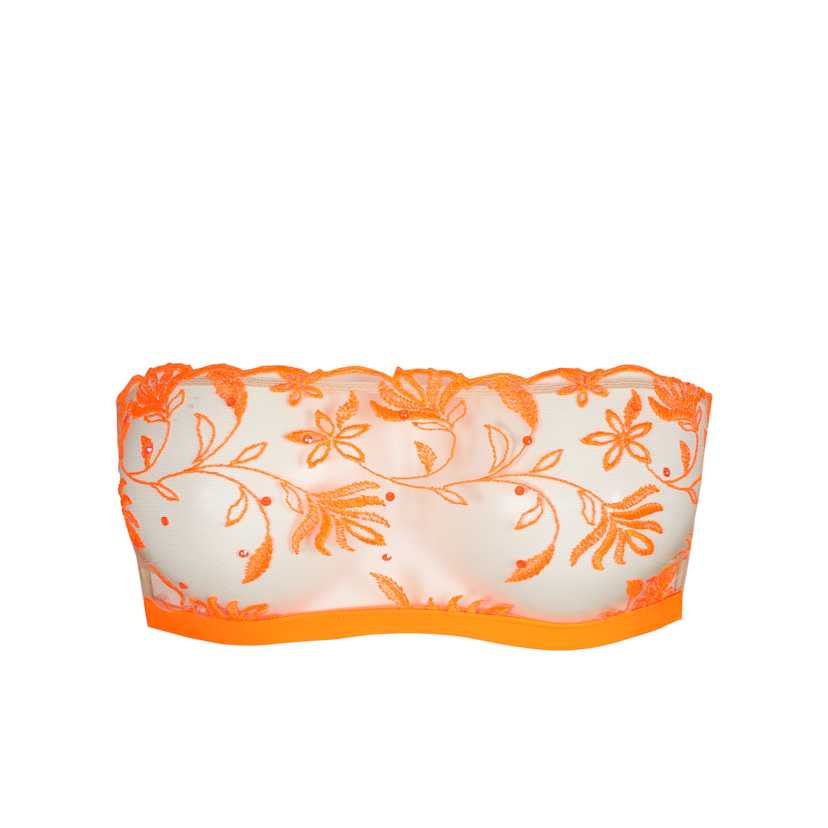 Sarda SHAY Orange Shock strapless BH | SARDA België
