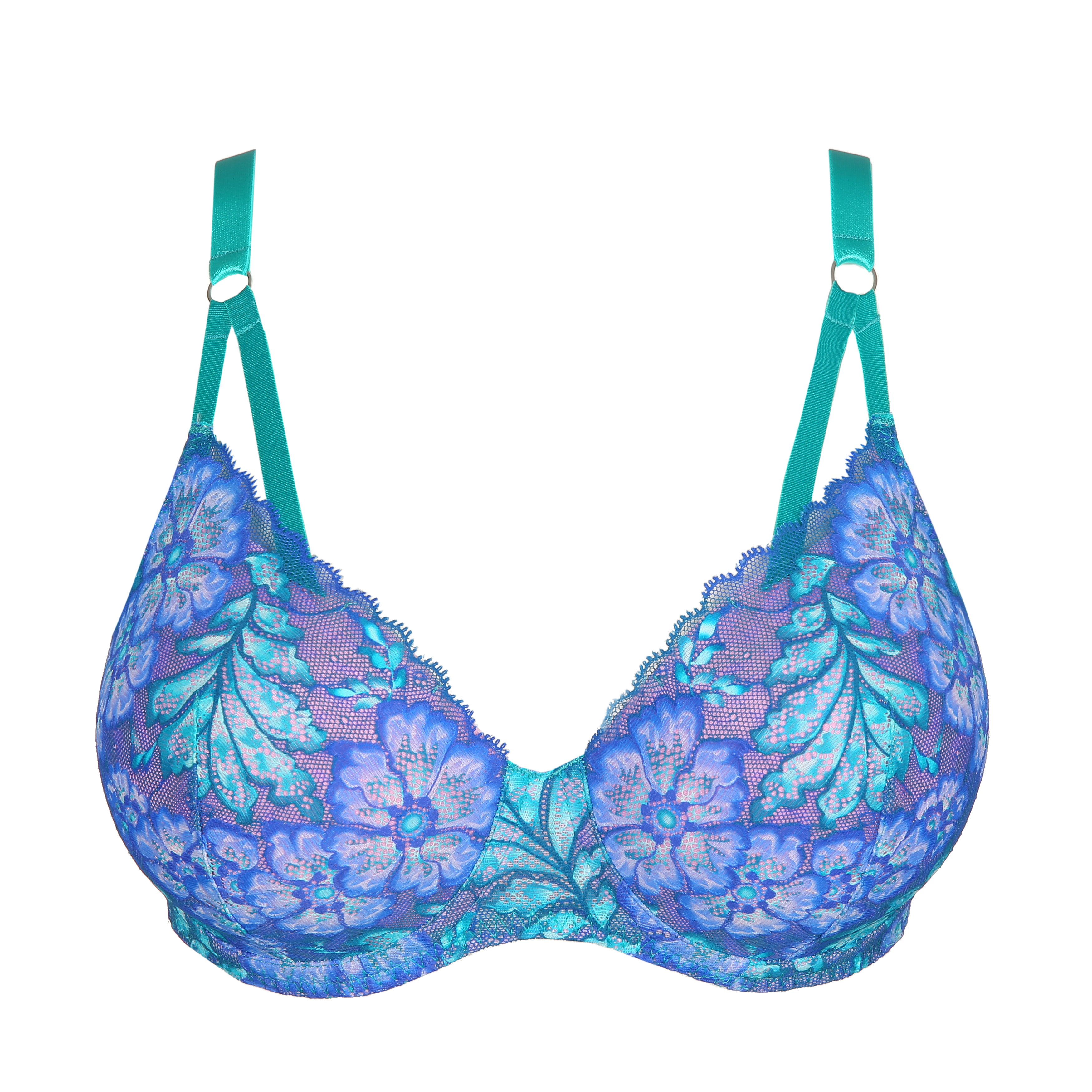 Primadonna Twist MORRO BAY Mermaid Blue padded bra heartshape | Rigby ...