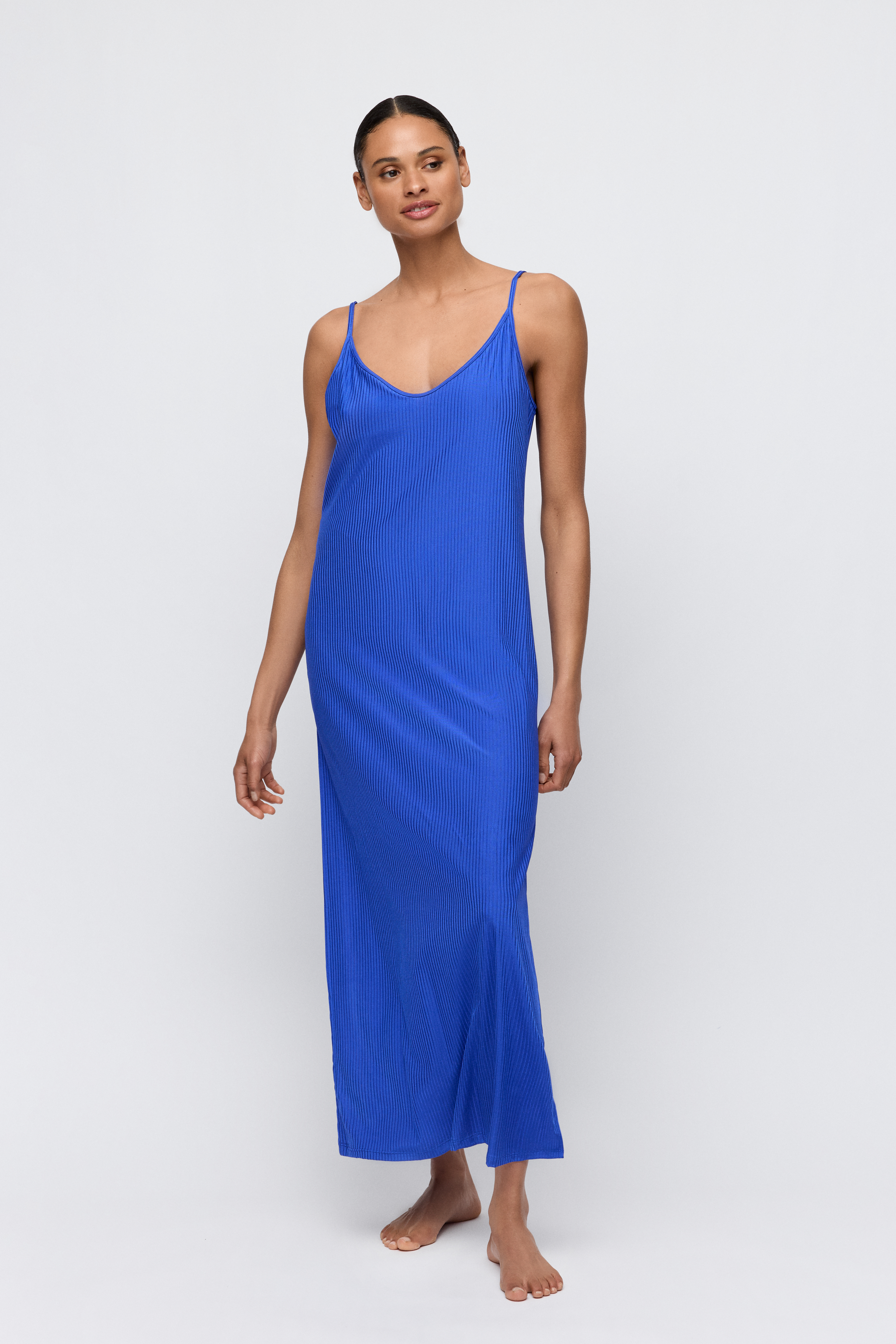 Marie Jo Swim EMLY electric blue Bademoden langes Kleid | Rigby ...