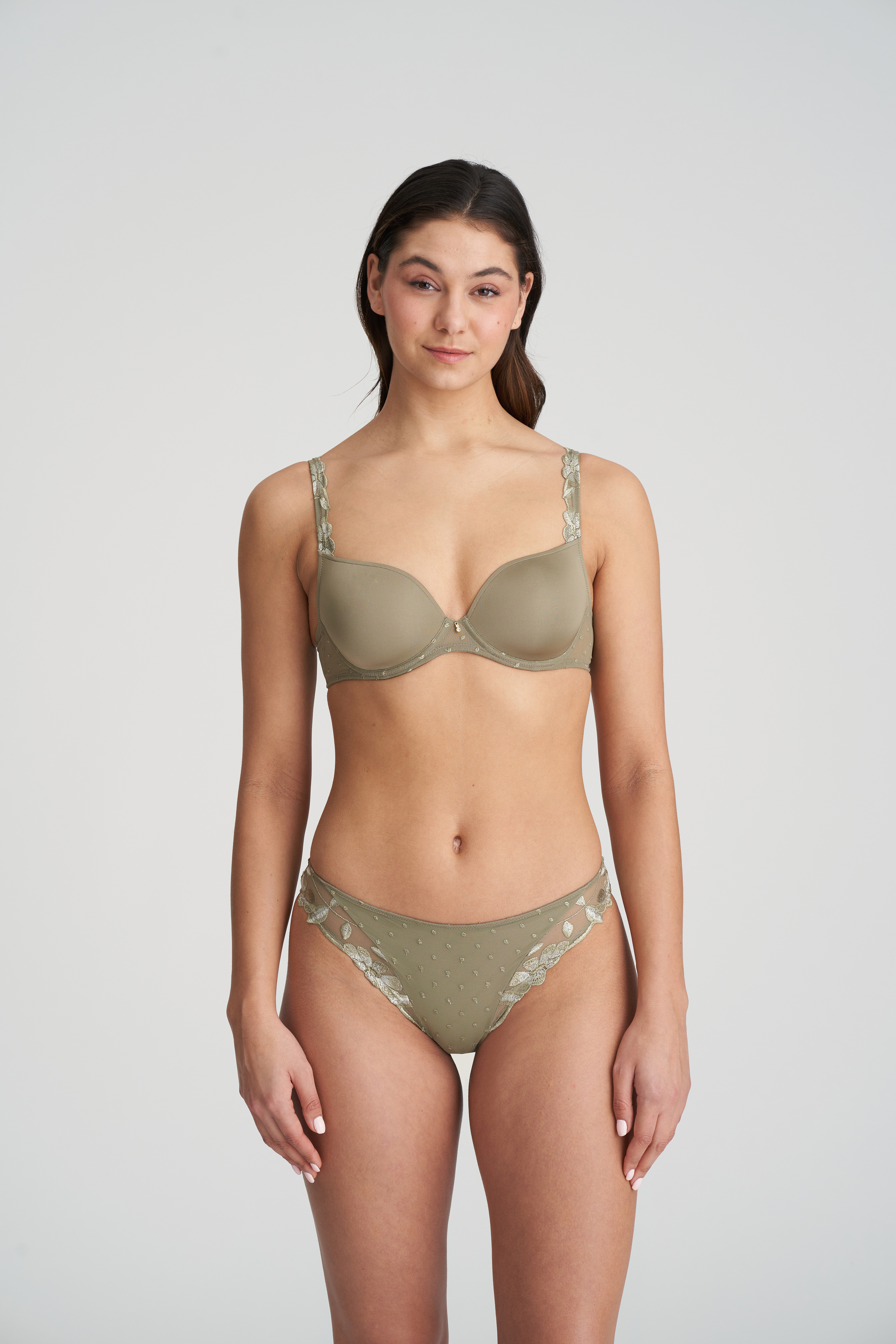 Marie Jo AGNES golden olive Heartshape bra | Marie Jo Europe