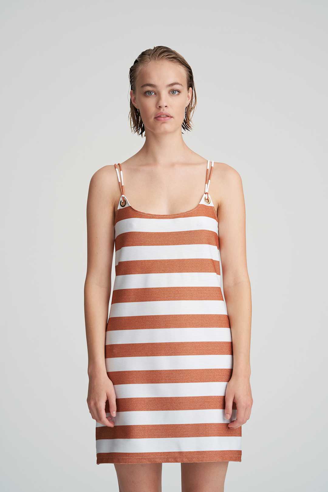 Marie Jo Swim FERNANDA Summer copper swimwear dress short | Marie Jo ...