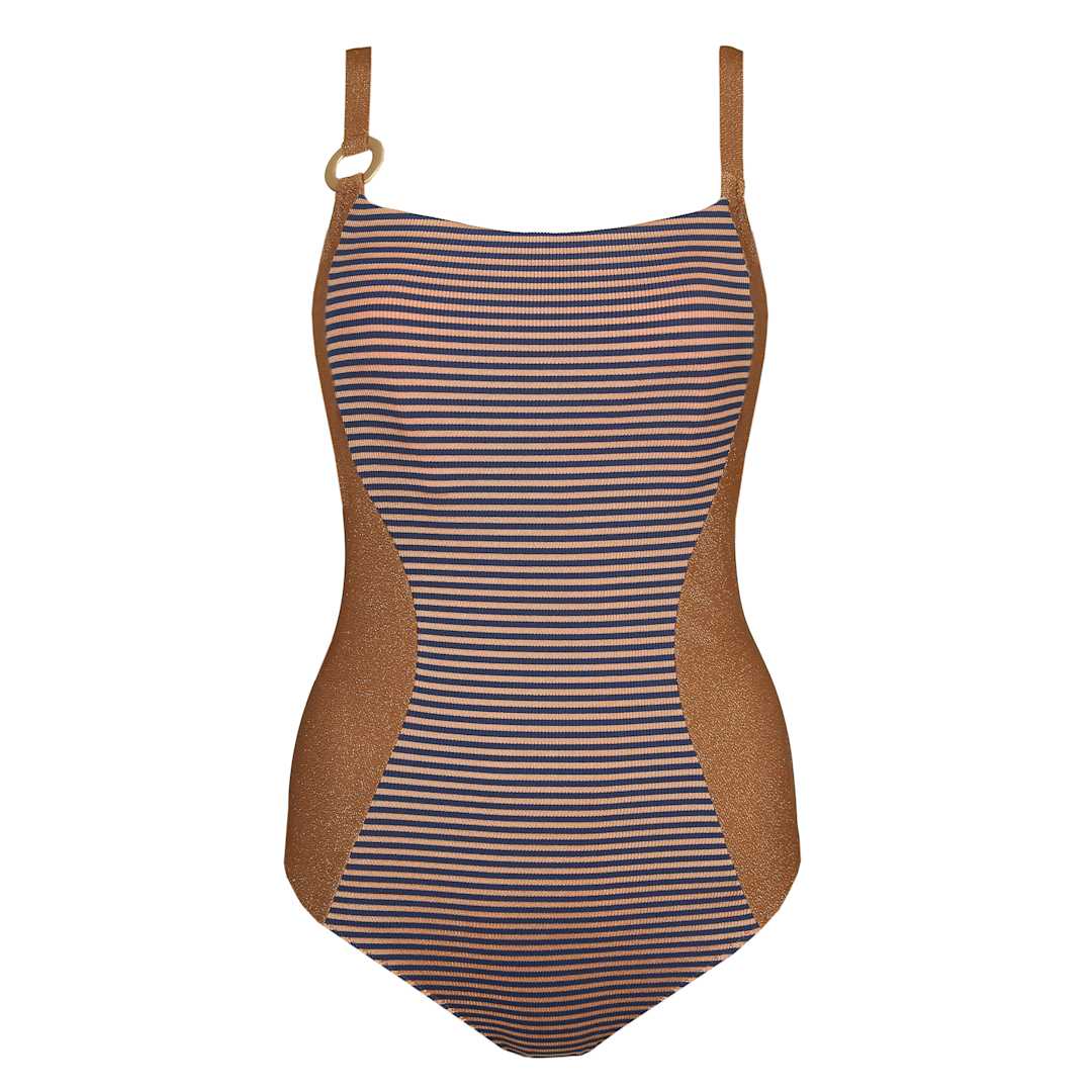 Marie Jo Swim SATURNA Ocean Bronze padded swimsuit wireless | Marie Jo ...