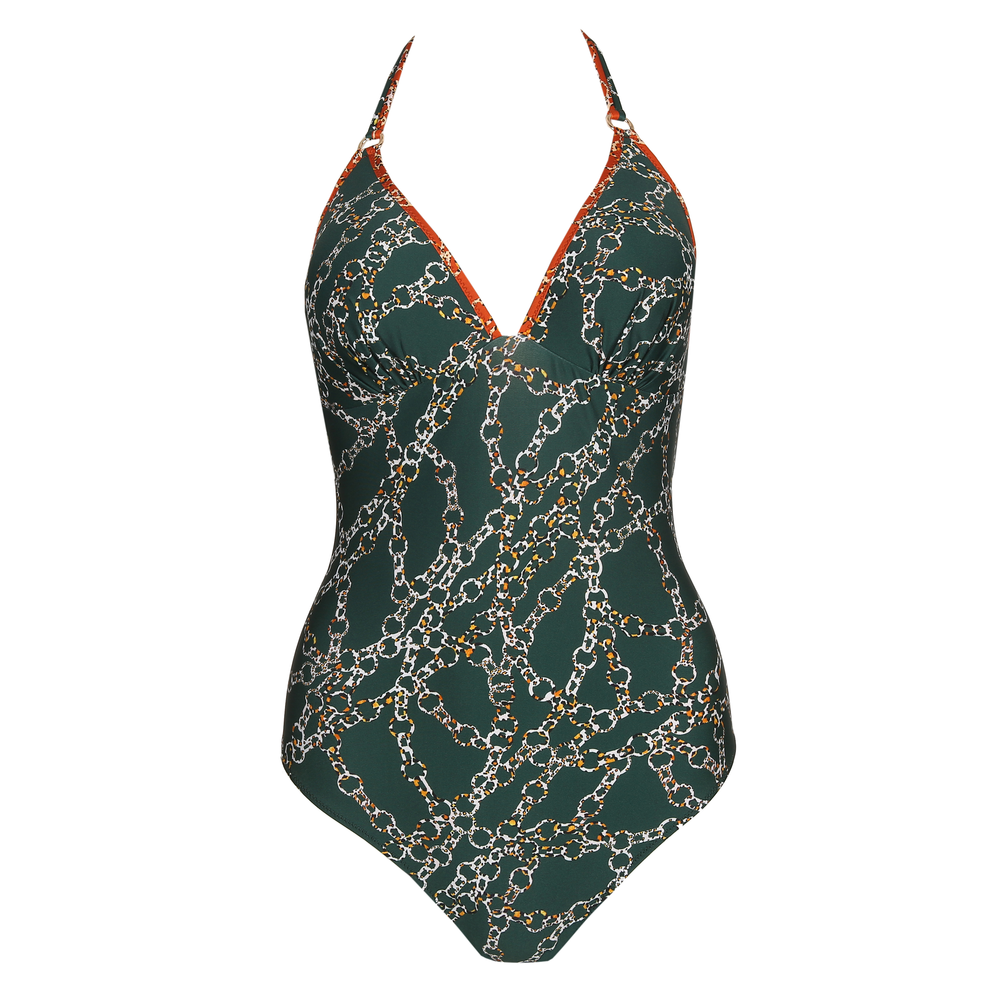 Marie Jo Swim TAZAR Malachite padded triangle swimsuit | Marie Jo ...