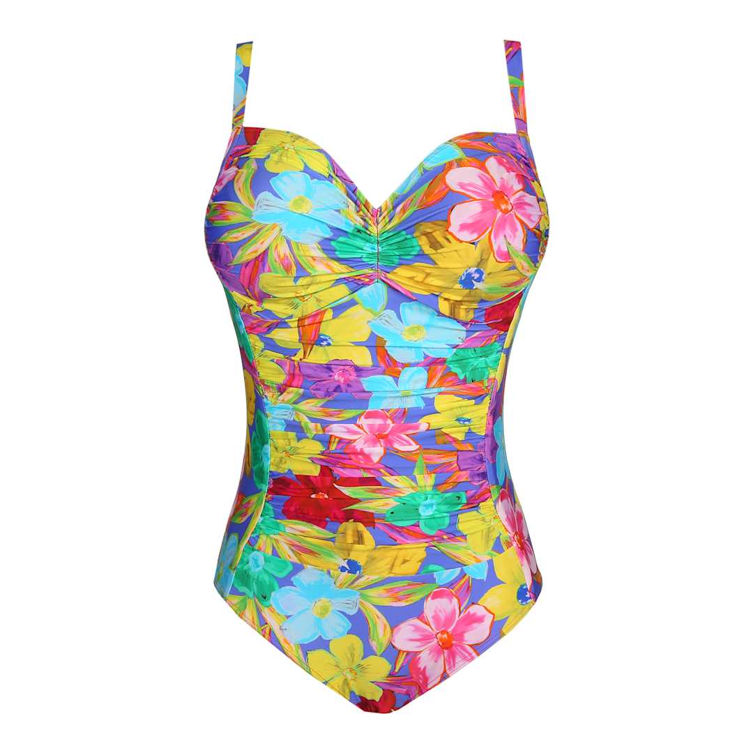 PrimaDonna Swim SAZAN blue bloom full cup swimsuit control | Primadonna ...