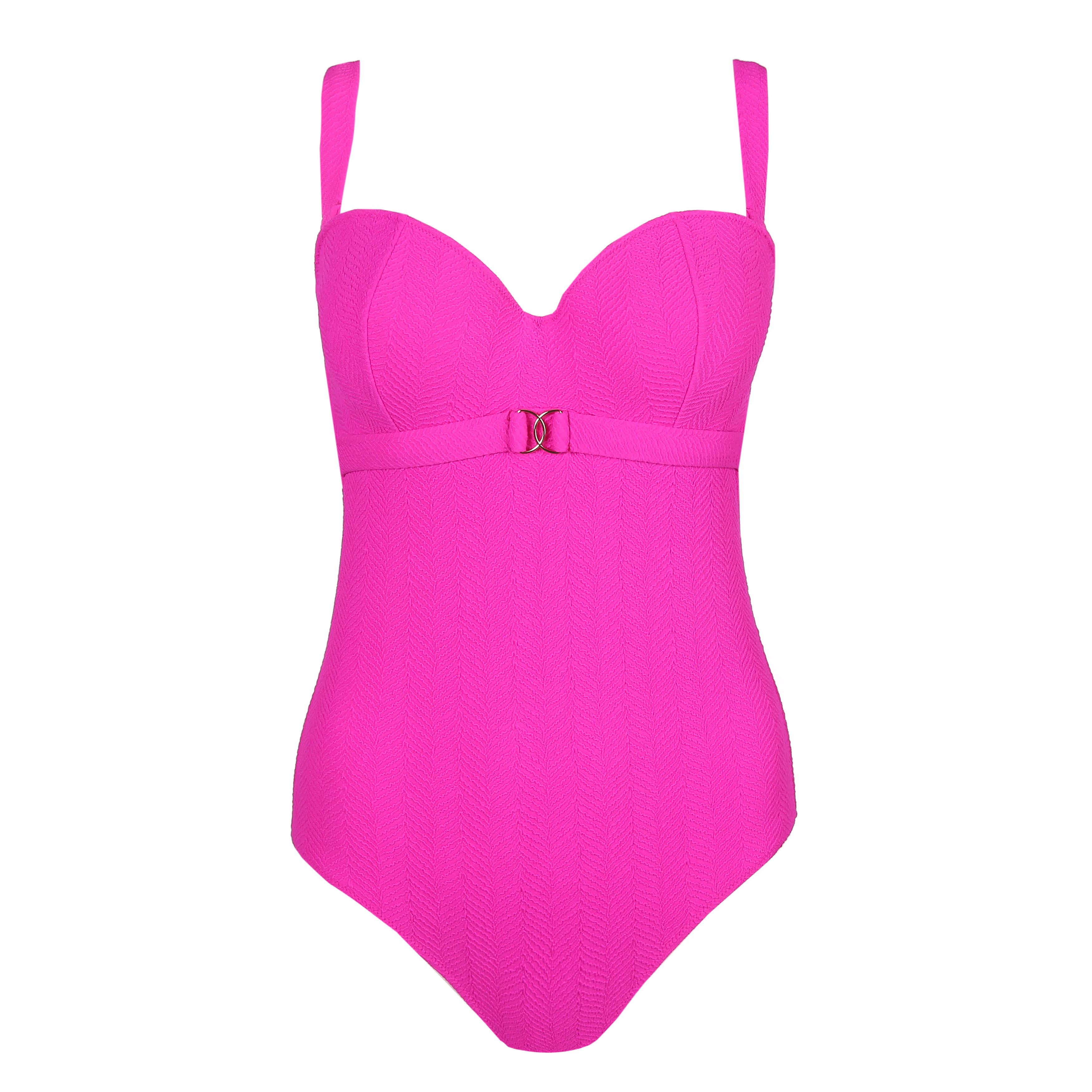 Marie Jo Swim MAIAO cactus flower Badeanzug unterlegt trägerlos | Marie ...