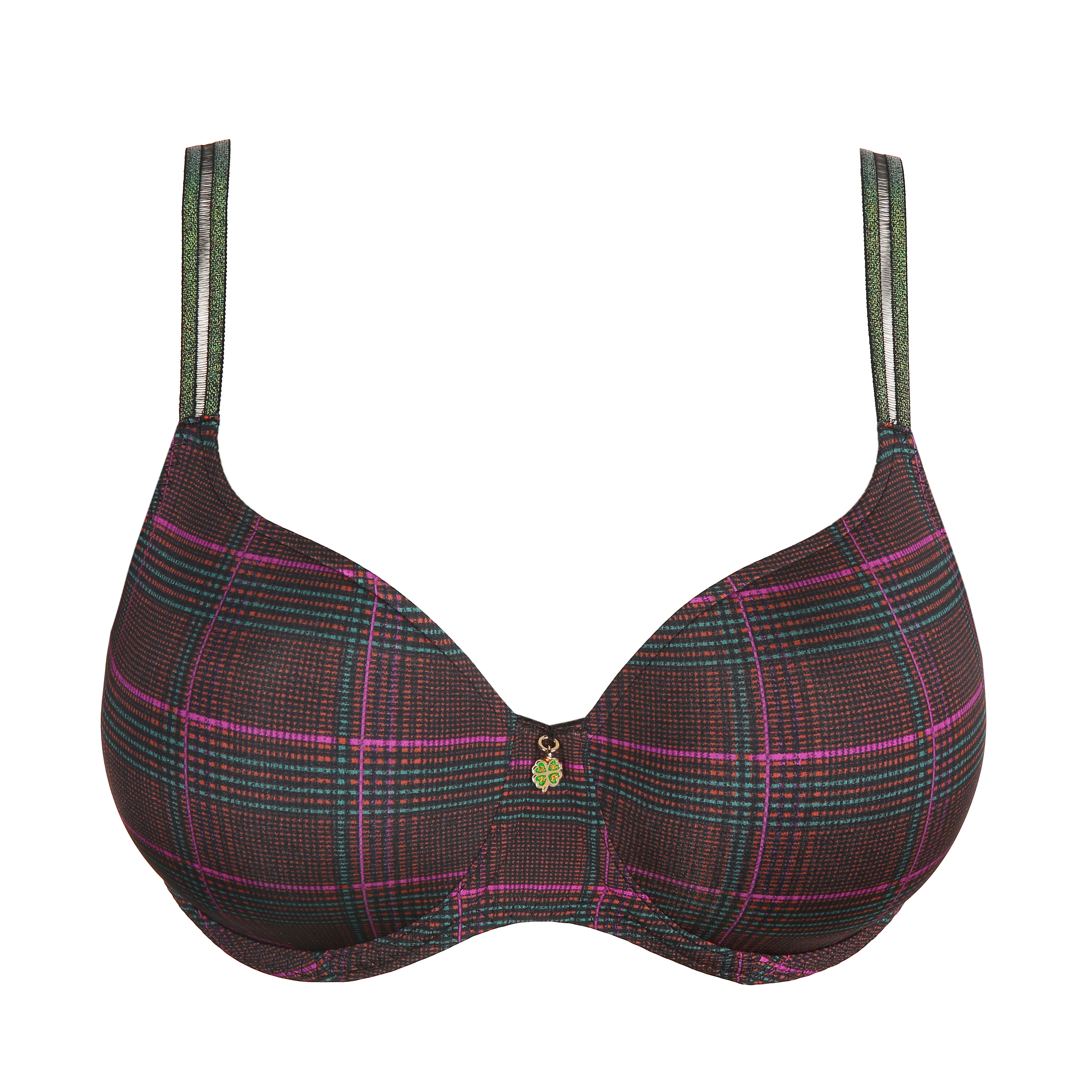 PrimaDonna Twist PRINCES BAY Italian Check Unterlegter BH Herzform ...