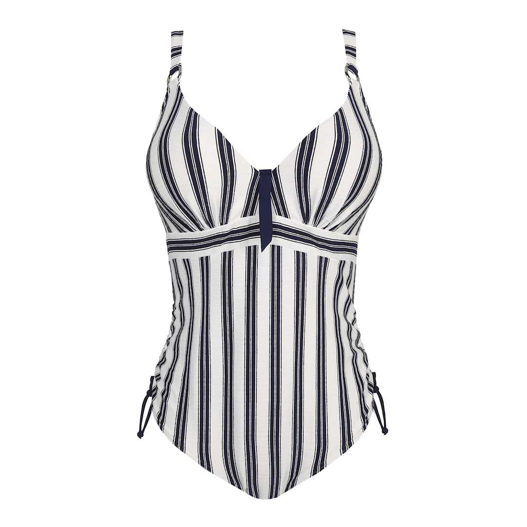 PrimaDonna Swim LEROS natural plunge swimsuit | PrimaDonna Europe