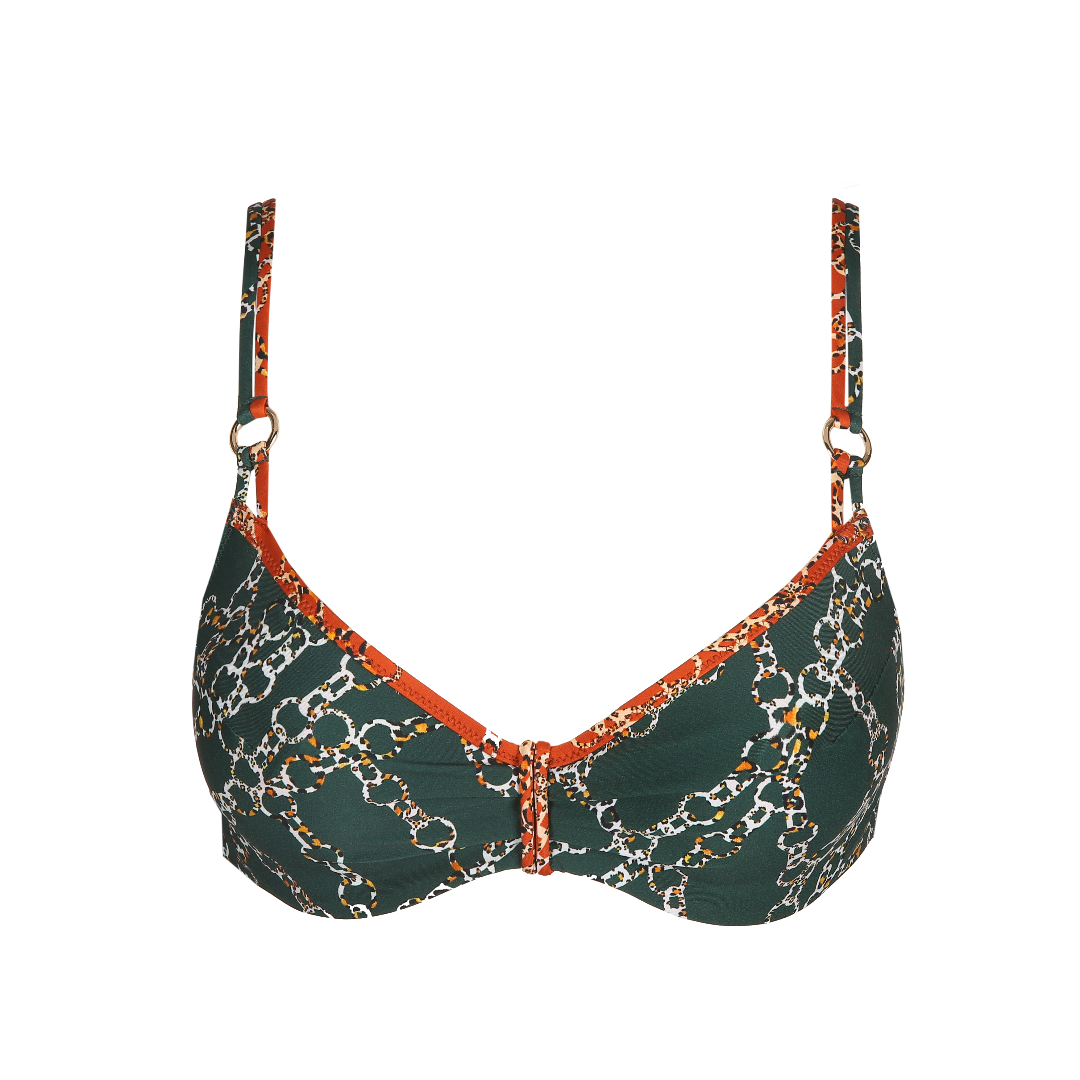 Marie Jo Swim TAZAR Malachite Full Cup Bikini Top | Rigby & Peller ...