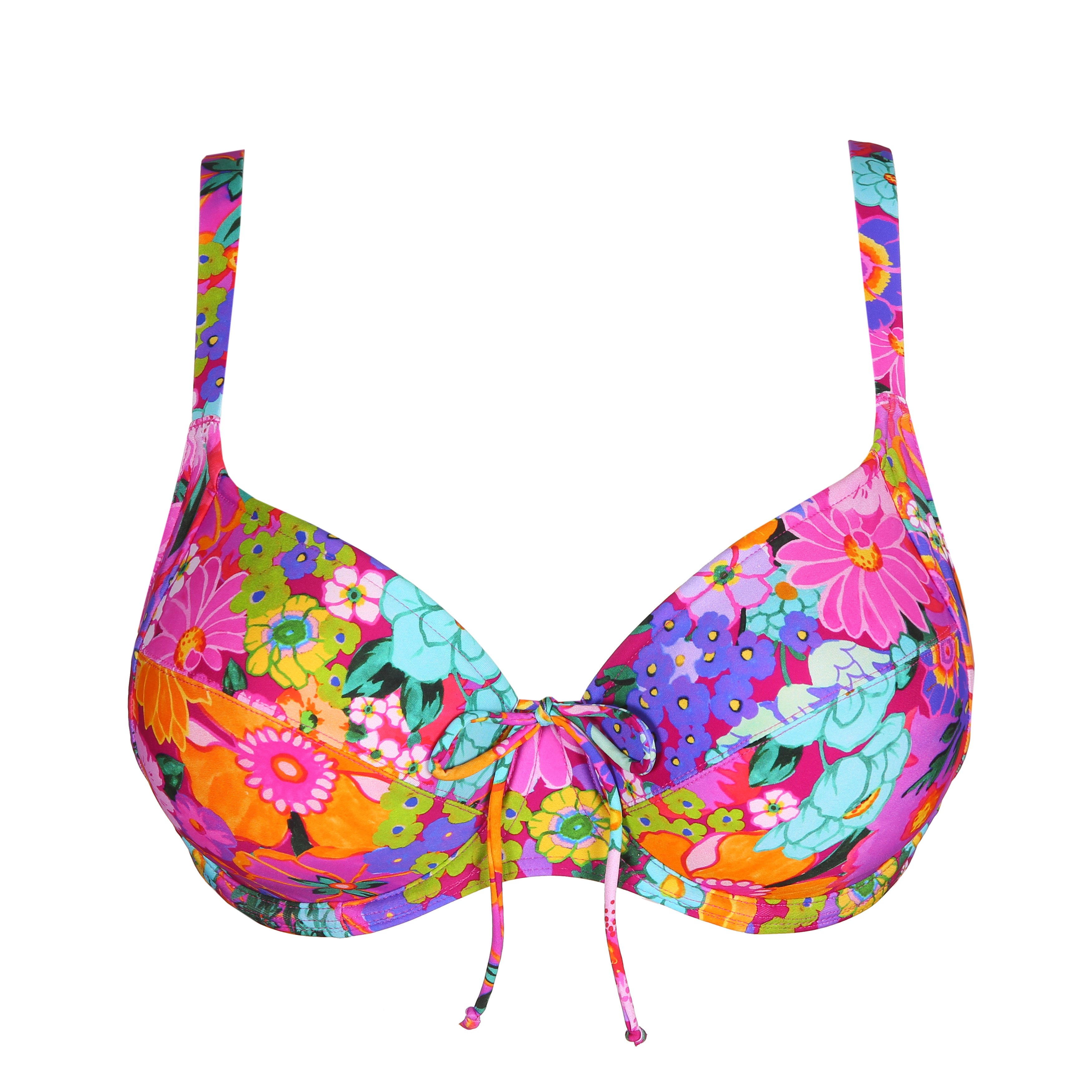 Primadonna Swim NAJAC Floral Explosion full cup bikini top | Rigby ...