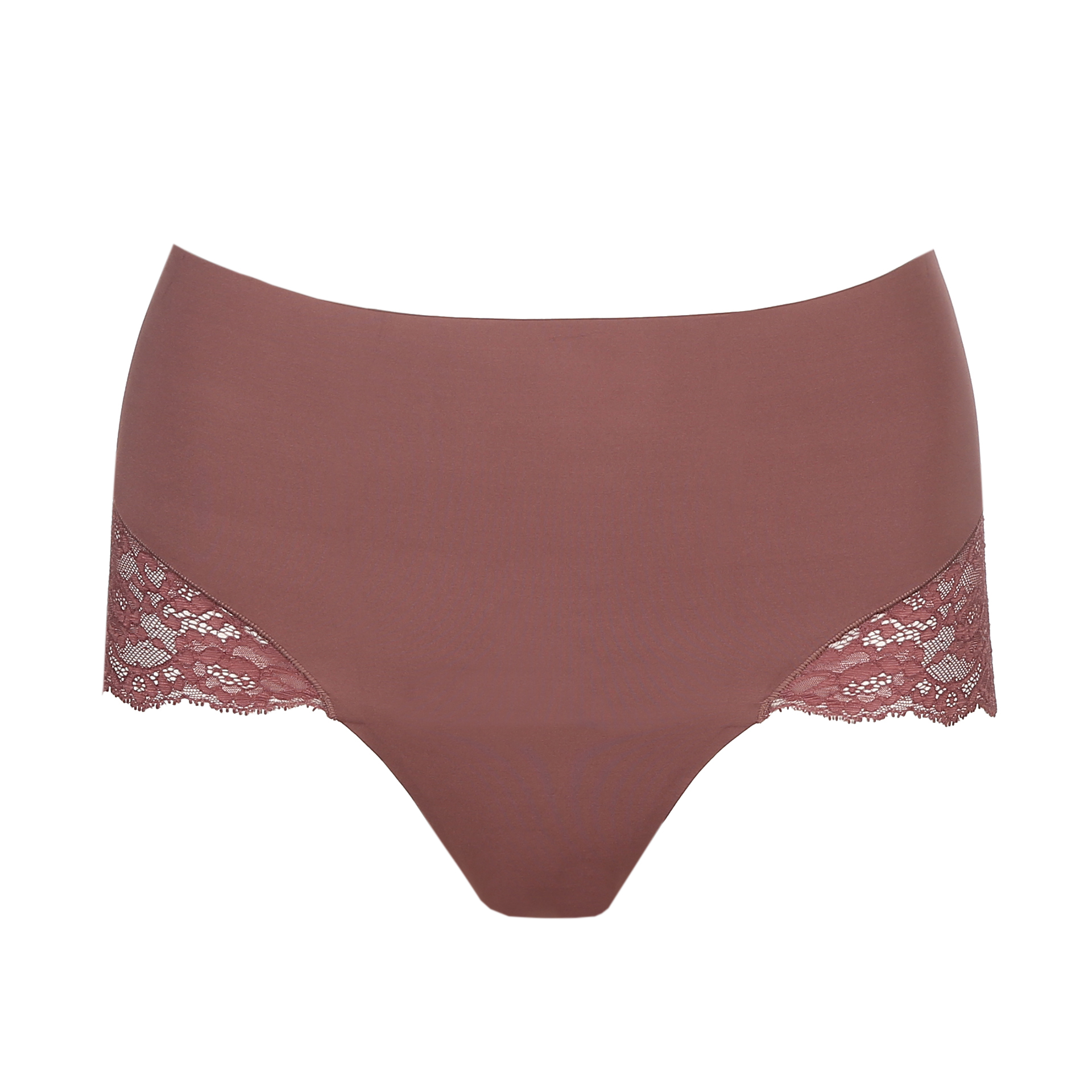 Marie Jo COLOR STUDIO satin taupe shapewear high briefs | Marie Jo ...