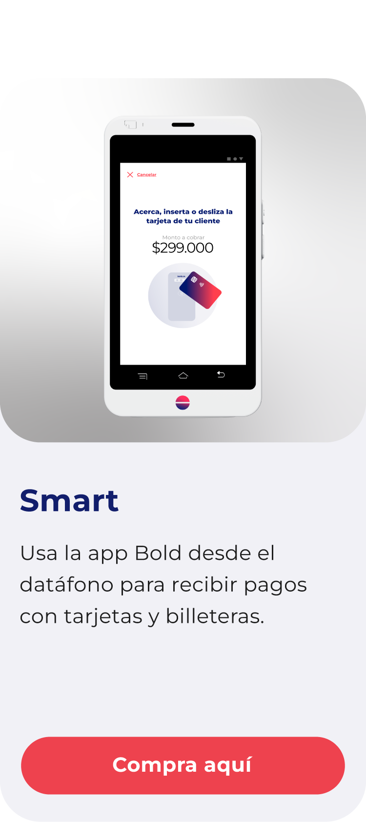 Aprende a Usar tu Datáfono Bold Smart de Forma Fácil y Rápida | Bold