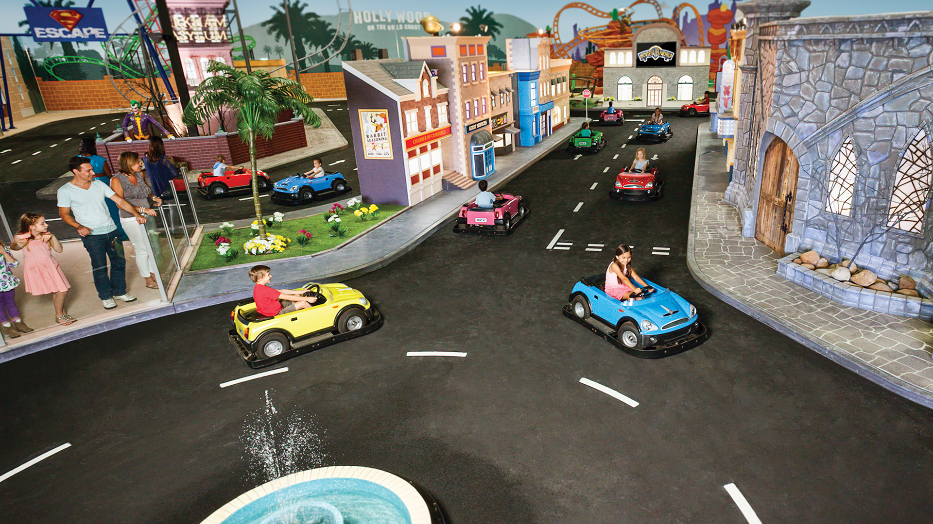 Junior Driving School at Warner Bros. Movie World