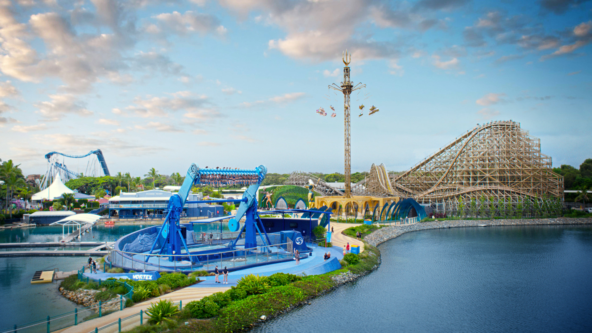 The New Atlantis at Sea World Gold Coast