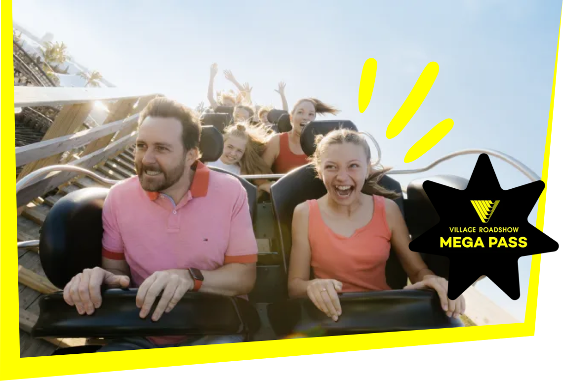 Buy a Village Roadshow Theme Parks Mega Pass