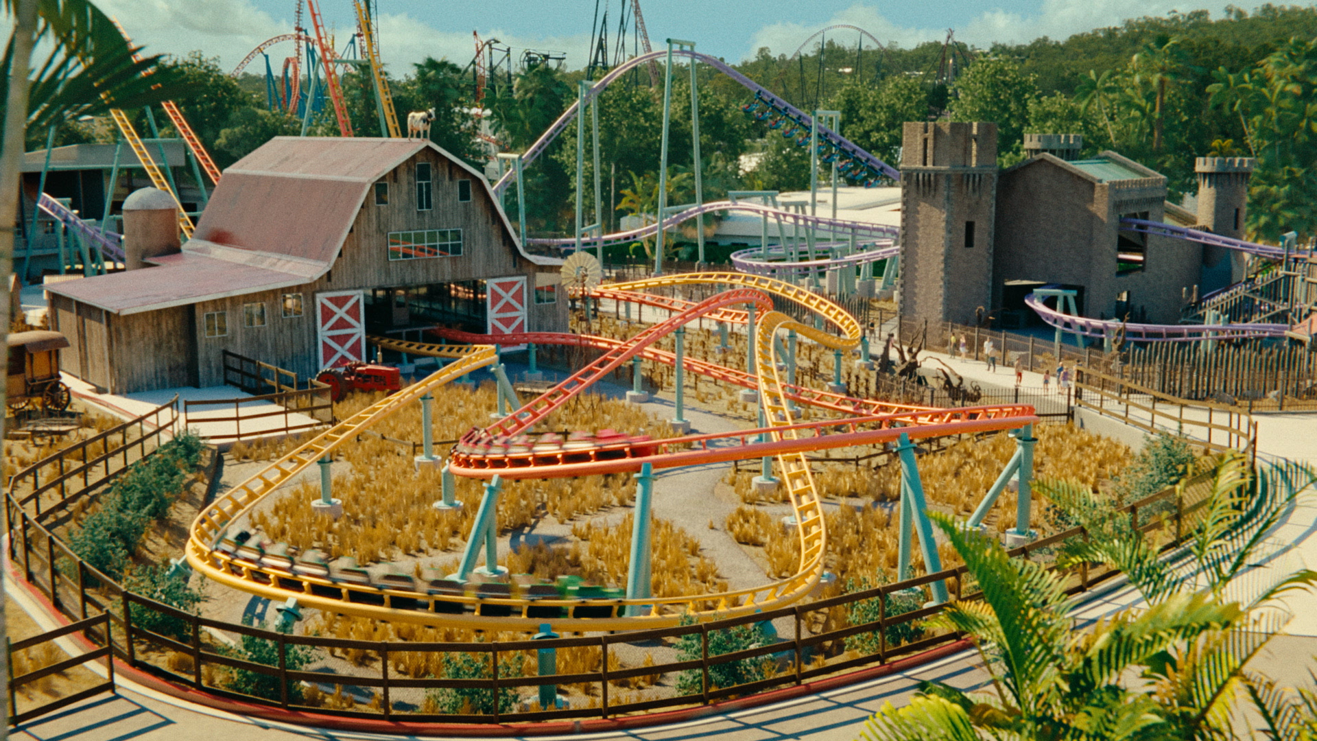 Kansas Twister at Warner Bros. Movie World