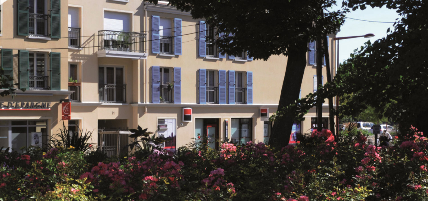 Le centre ville de Gonesse