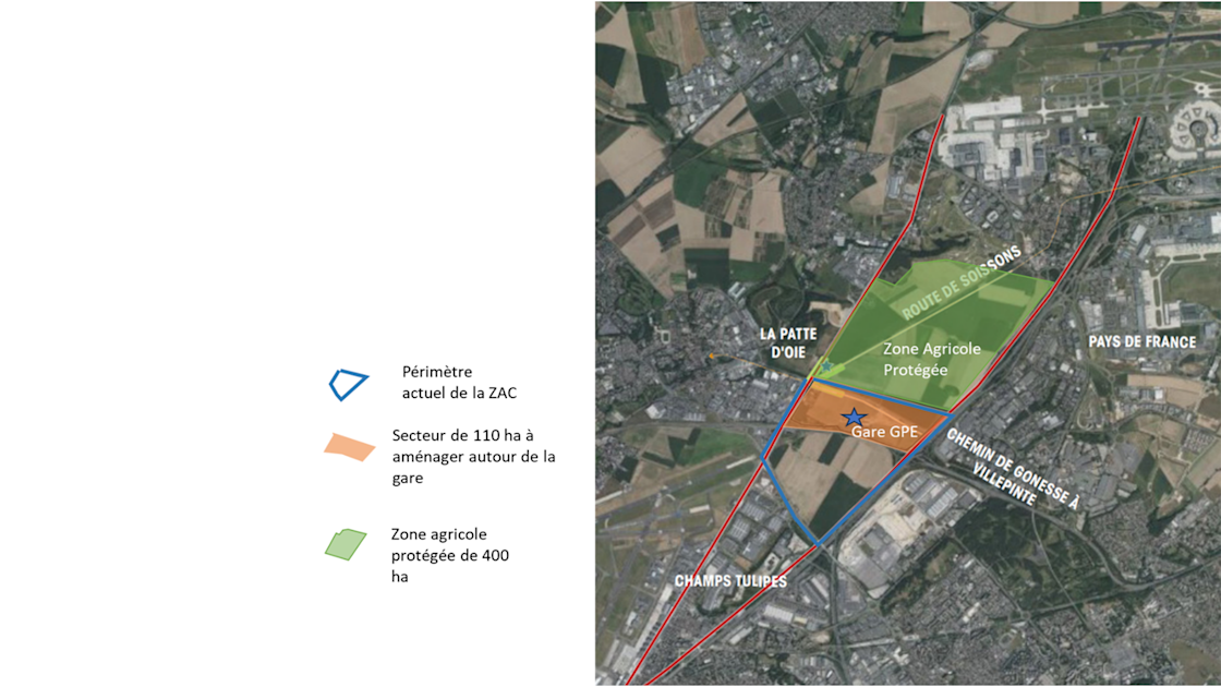 Projet d'aménagement autour de la future gare de Gonesse - ouverture d ...